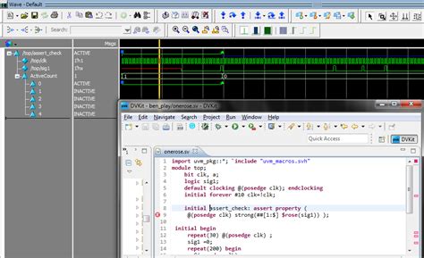 Assertion To Check For The Toggle 0 1 Of A Signal Systemverilog Verification Academy