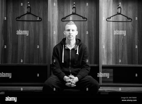 Leicesters Ritchie De Laet Poses For The Photographer After An Interview At Leicester City
