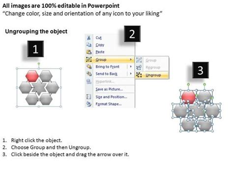 Powerpoint Presentation Company Hexagon Chart Ppt Slides