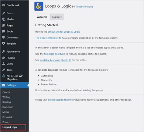the powerful loops and logic template system webtng