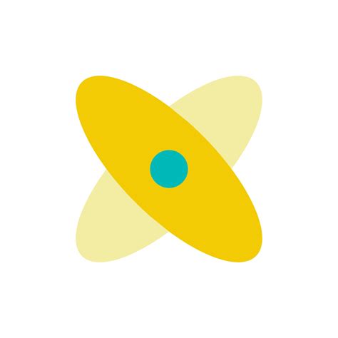 Science Flat Color Ui Icon Atomic Structure Physics And Chemistry