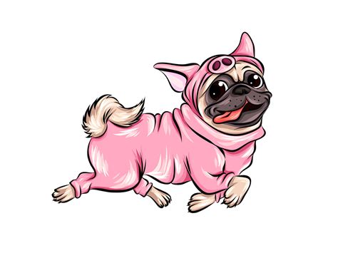 Pugs In Funny Costumes