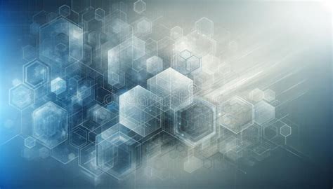 Abstract Futuristic Hexagonal Pattern Background Stock Illustration Illustration Of Abstract