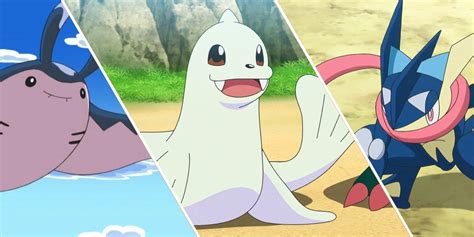 Pokémon 10 Best Non Legendary Water Types In The Series Ranked