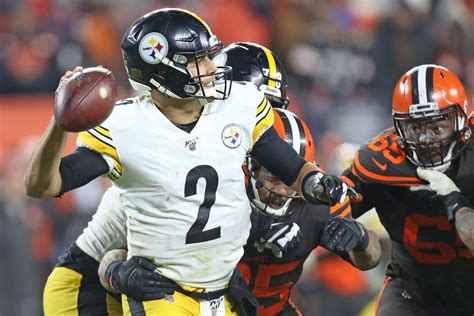 Mason Rudolph Tries To Explain Myles Garrett Cleveland Browns Fight