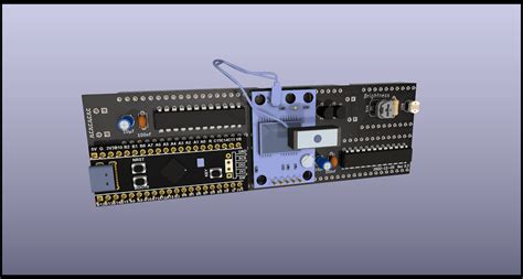 Pcb Review Digital Clock Using 56 7 Segment Displays R