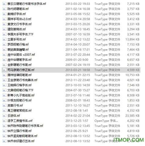 default ttf文件下载 万能字体default ttf下载 提取版 IT猫扑网