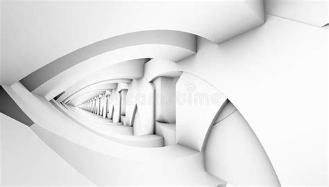 Architectural Parametric Abstract D Visualisation Stock Illustration Illustration Of Frame
