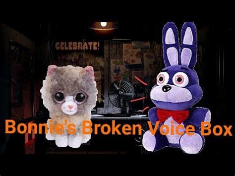 Fnaf Plush Bonnies Broken Voice Box Youtube