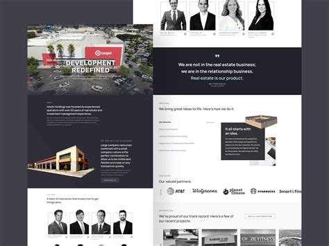 Heslin Holdings Desktop By Just Digital Inc On Dribbble