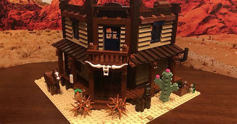 Wild West Saloon Lego Model Album On Imgur