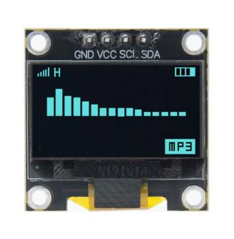 0 96 Inch Yellow Blue OLED Display Module Prayog India
