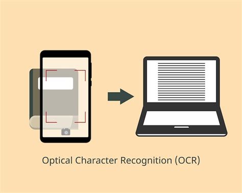 Premium Vector Optical Character Recognition Ocr Application From Books Vector