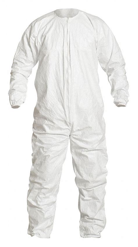Dupont Iso 5 Class 100 And Above Spunbonded Polyethylene Coveralls