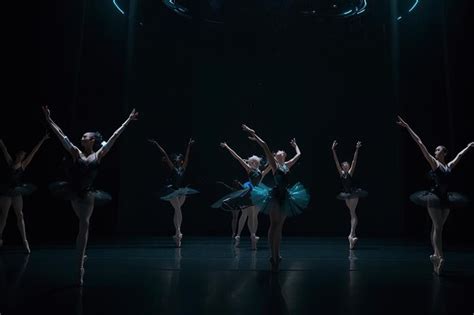 Premium Ai Image Quantum Particles Ballet