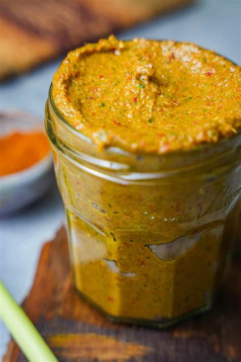 Tom Yum Paste Vegan Thai Curry Paste Recipe