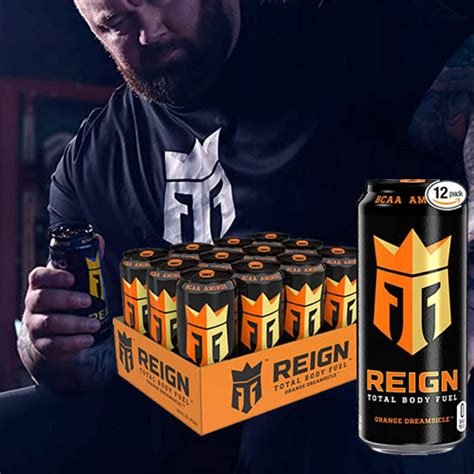 12 Pack Reign Total Body Fuel Orange Dreamsicle Fitness And Performance