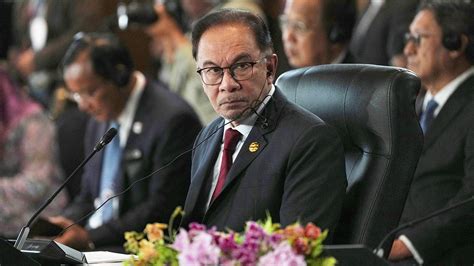 Malaysian Pm Anwar Ibrahim Talks About Asean Consensus On Myanmar