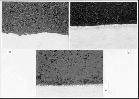 Optical Micrographs Of The Cross Section Microstructure A Download Scientific Diagram