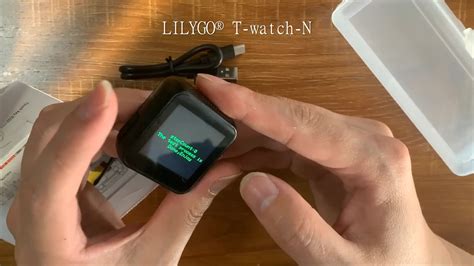 Ttgo T Watch Esp32 Wifi蓝牙lora智能手表电容触摸屏可编程手表 阿里巴巴