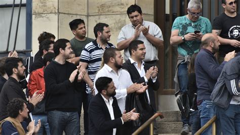 Fotos Dirigentes De La Cámpora Desfilaron Por Los Tribunales De