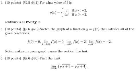 Solved 4 10 Points §2544 For What Value Of B Is