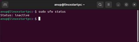 How To Configure Firewall With Ufw On Ubuntu Linux Start