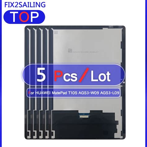 5Pcs For HUAWEI MatePad T 10s T10S AGS3 W09 AGS3 L09 LCD Display with ...