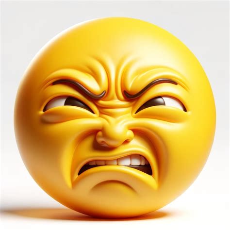 Premium Photo 3d Emoji With A Disgusted Expression