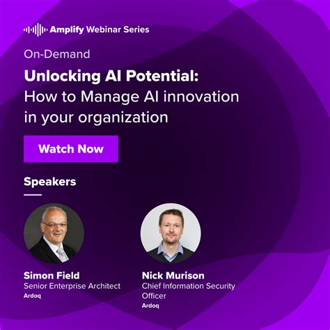 How To Manage Ai Innovation Across Your Organization 30 April 2024 Recording Ardoq