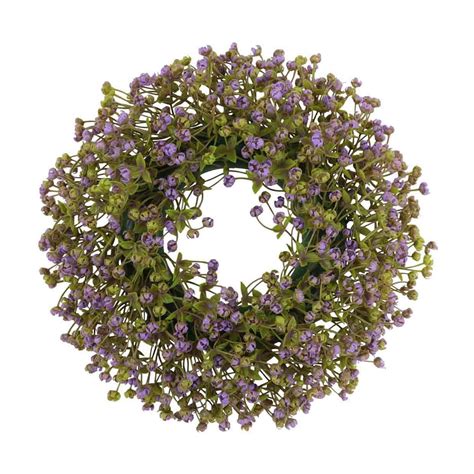 Bdday Spring Wreaths For Front Door Silk Artificial Rose Flower Wreath