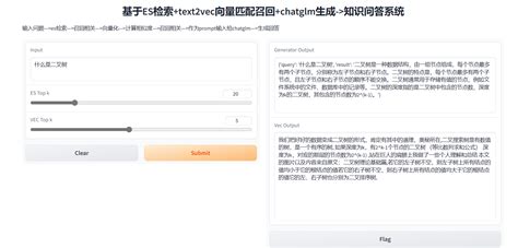 GitHub iGangao es text2vec chatglm qa 基于chatglm实现的知识问答系统本地知识库经过es