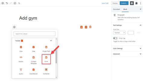 Front End Forms For Adding Content In Wordpress Toolset