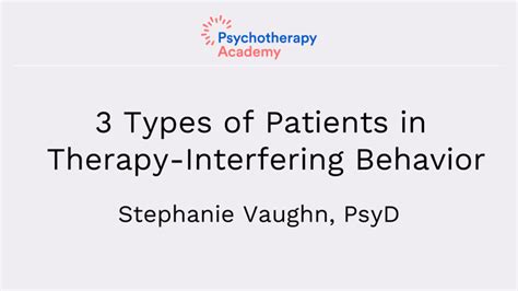 Three Types Of Therapy Interfering Behavior Tib In Dbt Psychotherapy Academy