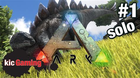 Let S Play ARK Survival Evolved Single Player Gameplay Survival Ep 1