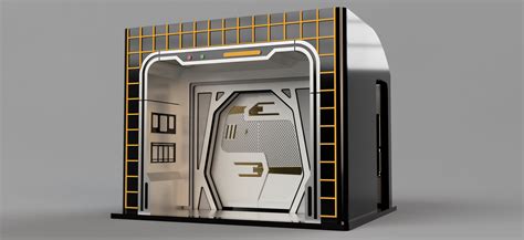 Fichier 3mf Star Trek Holodeck ⭐・plan Pour Impression 3d à