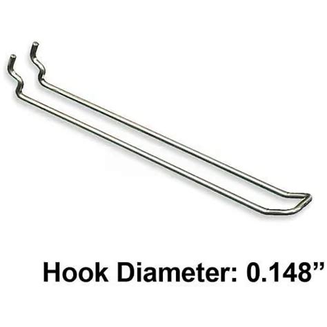 Global Approved 701180 8 Safety Metal Loop Hook Galvanized