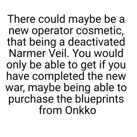 Idea For New Operator Cosmetic Spoilers For New War I Made This An