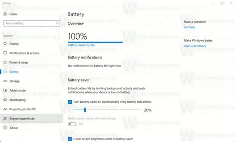 Optimize Battery Life For Video Quality In Windows 10
