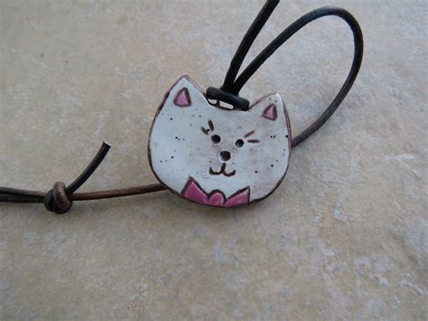 Cute Cat Diffuser Pendant Tan Cat Head Diffuser Pendant Cat Etsy