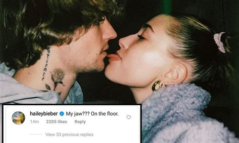 Justin Bieber Makes A Nsfw Remark To Wife Hailey Bieber Daily Mail Online