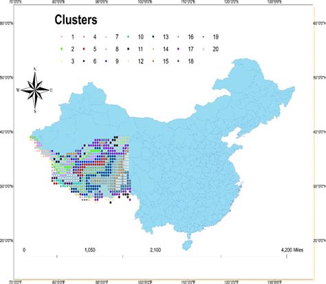 Spatial Distribution Of Clusters Download Scientific Diagram