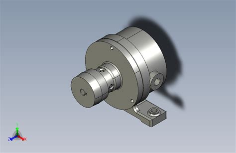 叶片泵proe模型图纸下载 懒石网