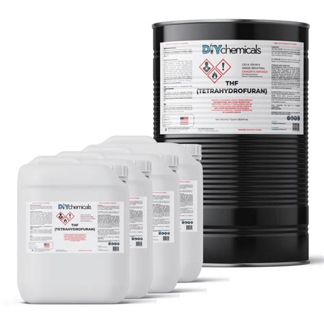 Tetrahydrofuran Thf 99 Concentration Industrial Solvent Diy