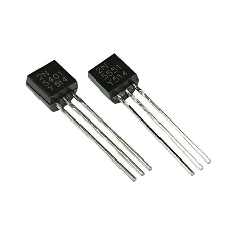 2n5401 2n5551 Transistor ทรานซิสเตอร์ ราคาต่อ 1 ตัว Shopee Thailand