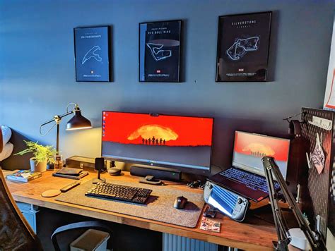 My Karlby Battlestation With Matte Polyurethane Finish Rbattlestations