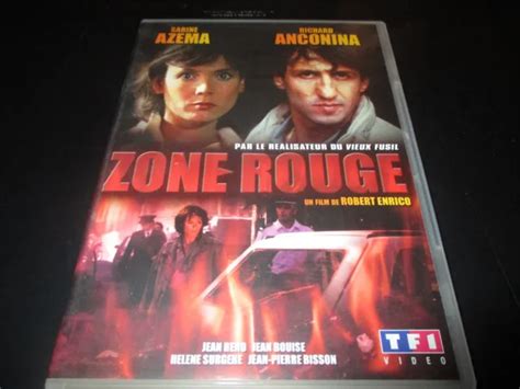 Rare Dvd Andzone Rouge Sabine Azema Richard Anconina De Robert