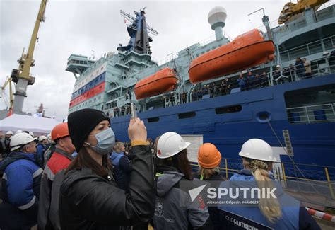 Russia Arktika Nuclear-Powered Icebreaker | Sputnik Mediabank