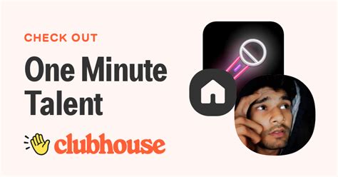 One Minute Talent