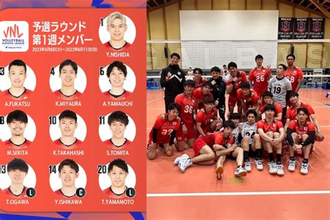 Daftar Pemain Voli Putra Jepang Di VNL 2023 Lengkap Dengan Nomor